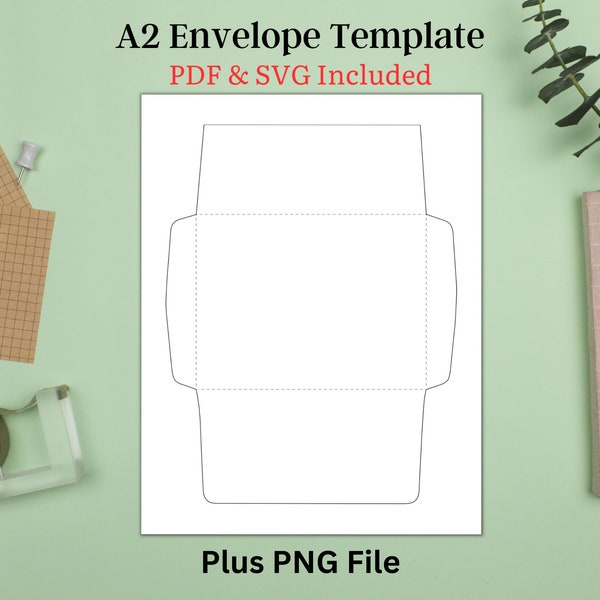 Cards and Envelopes A2 - Etsy