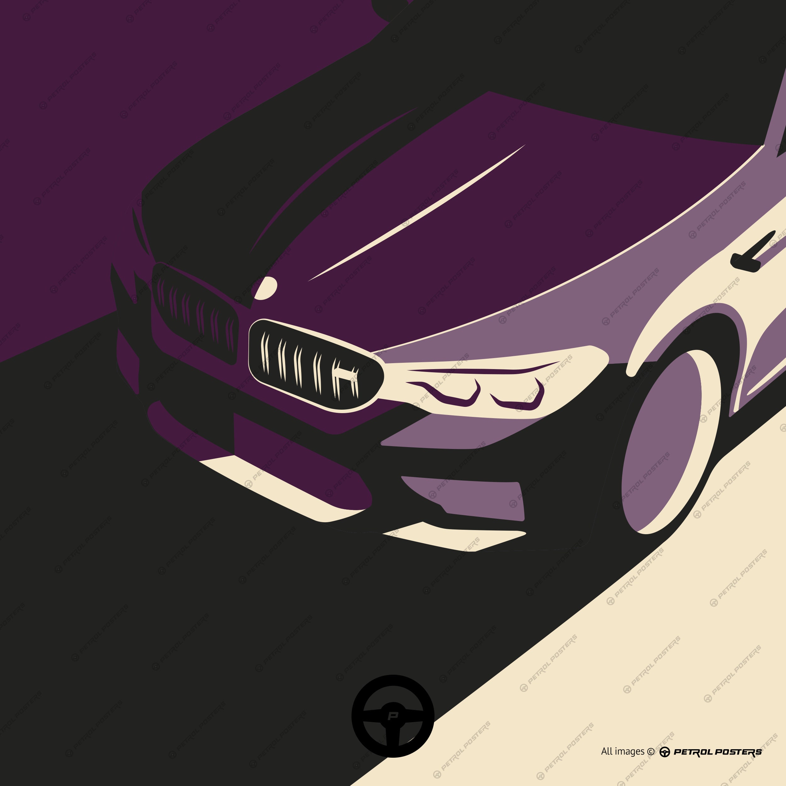 BMW F90 M5 Art Print: Automotive Wall Art - Etsy
