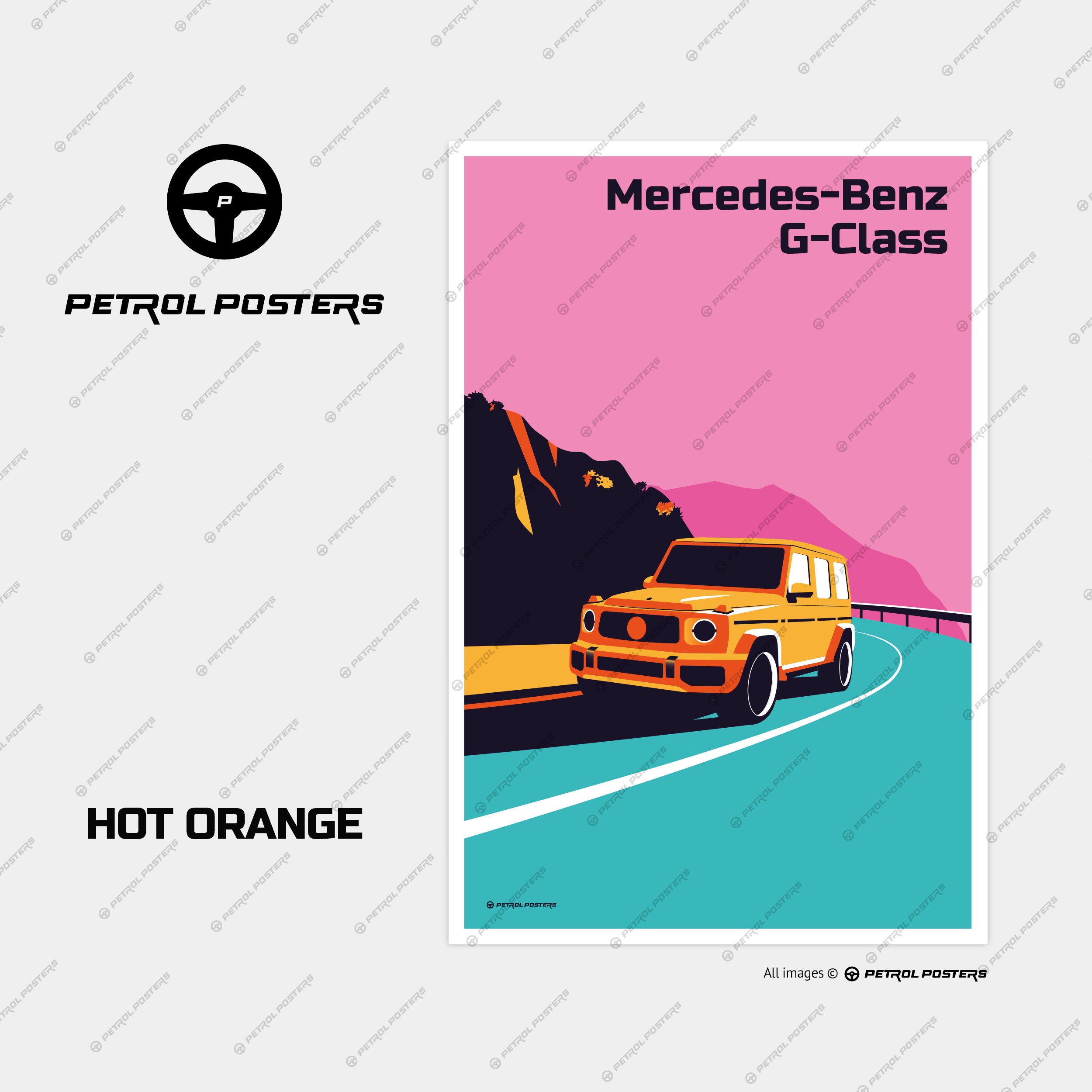 Mercedes Benz G Class Art Print: Automotive Wall Decor - Etsy