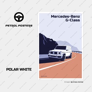 Mercedes Benz G Class Art Print: Automotive Wall Decor - Etsy