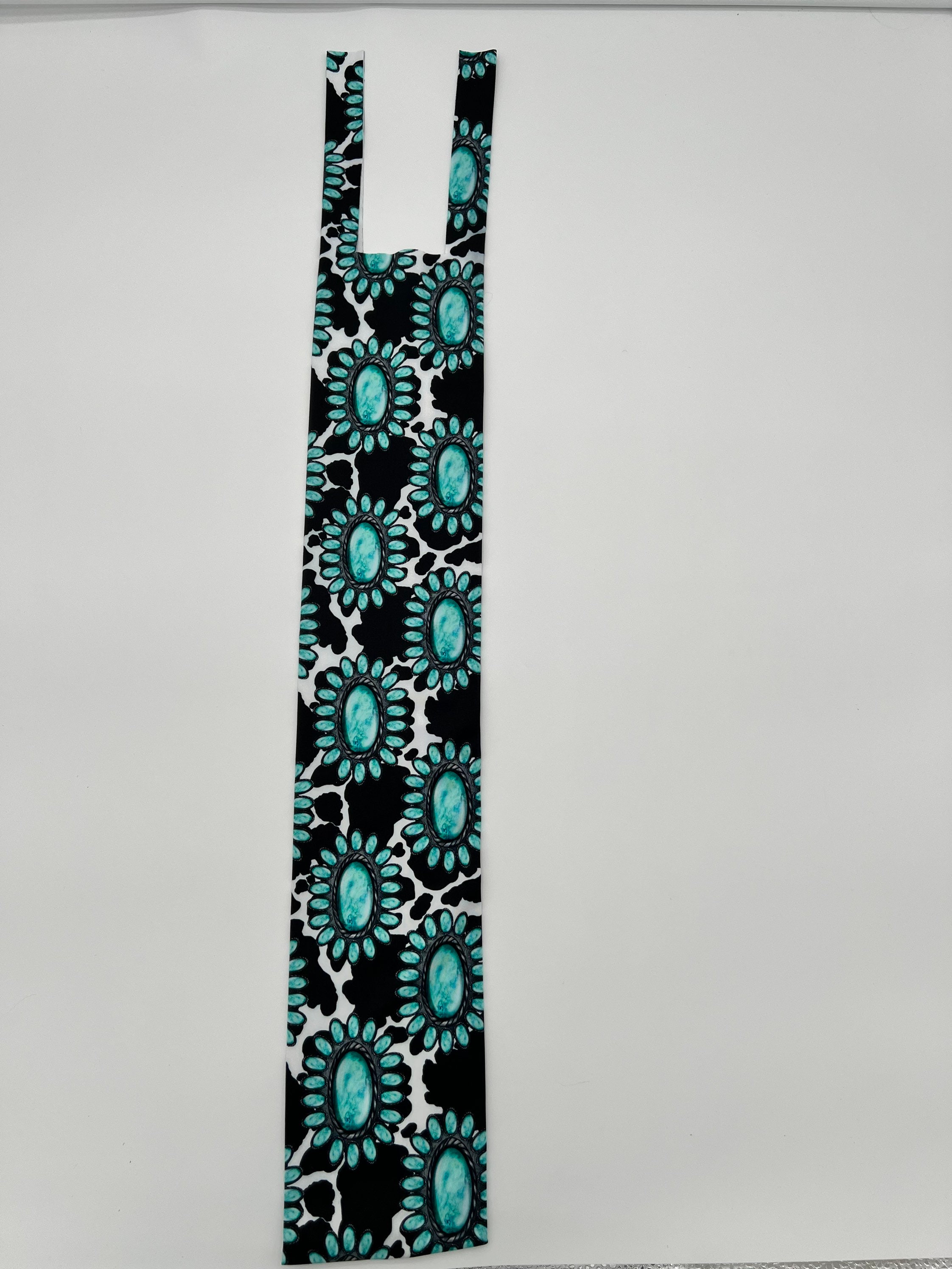 Turquoise Cowhide Horse Tailbag - Etsy