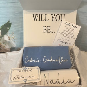 Godmother Proposal Box- Gift Box - Will You Be My God Mother - Etsy