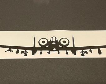 A10 Warthog Sticker - Etsy