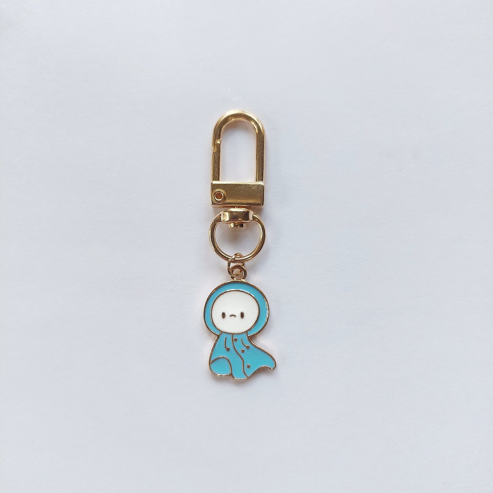 Cute Enamel Rainy Weather Doll Keychain & Phone Strap - Etsy