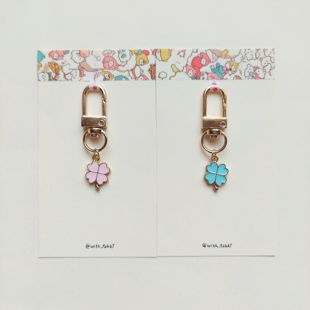 Cute Enamel Luck Charm Keychain & Phone Strap - Etsy