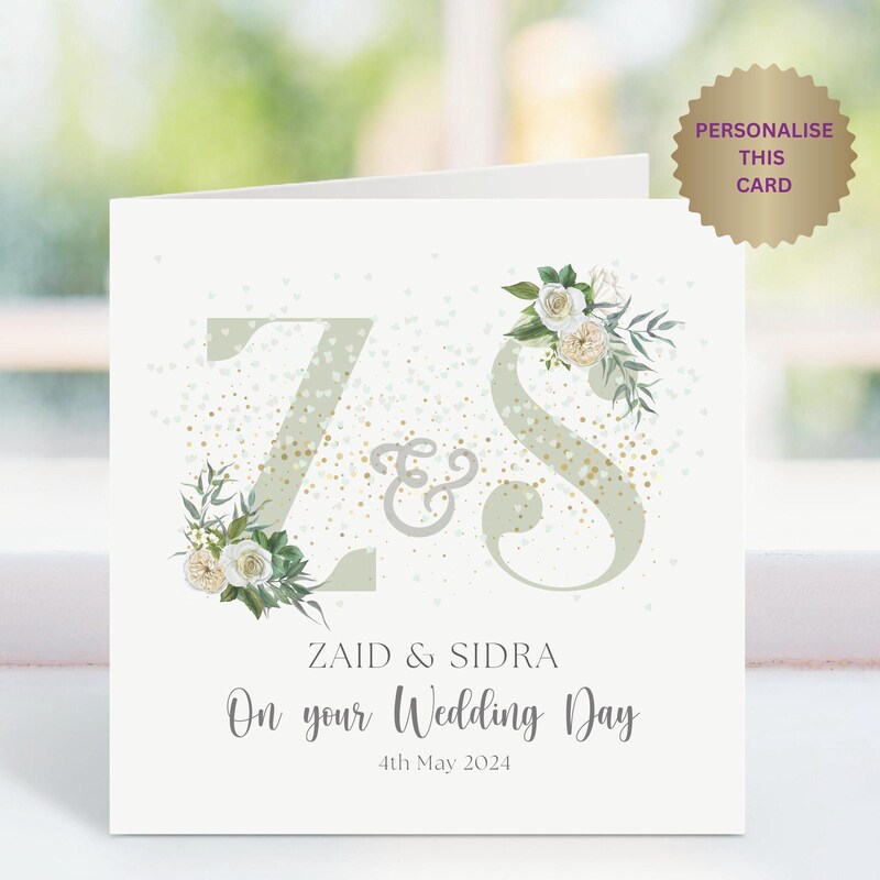 Custom Wedding Card - Etsy