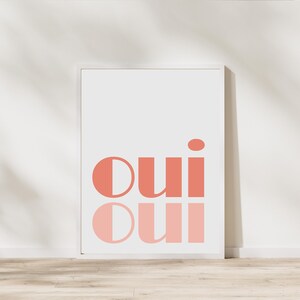 Bathroom Prints, Oui Oui, French Powder Room Poster, Salle De Bain ...