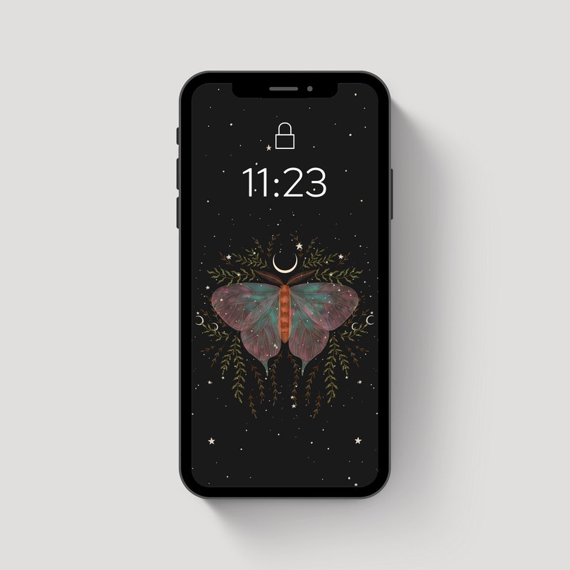 Moth Wallpaper - Etsy