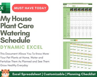 Excel Plant - Etsy