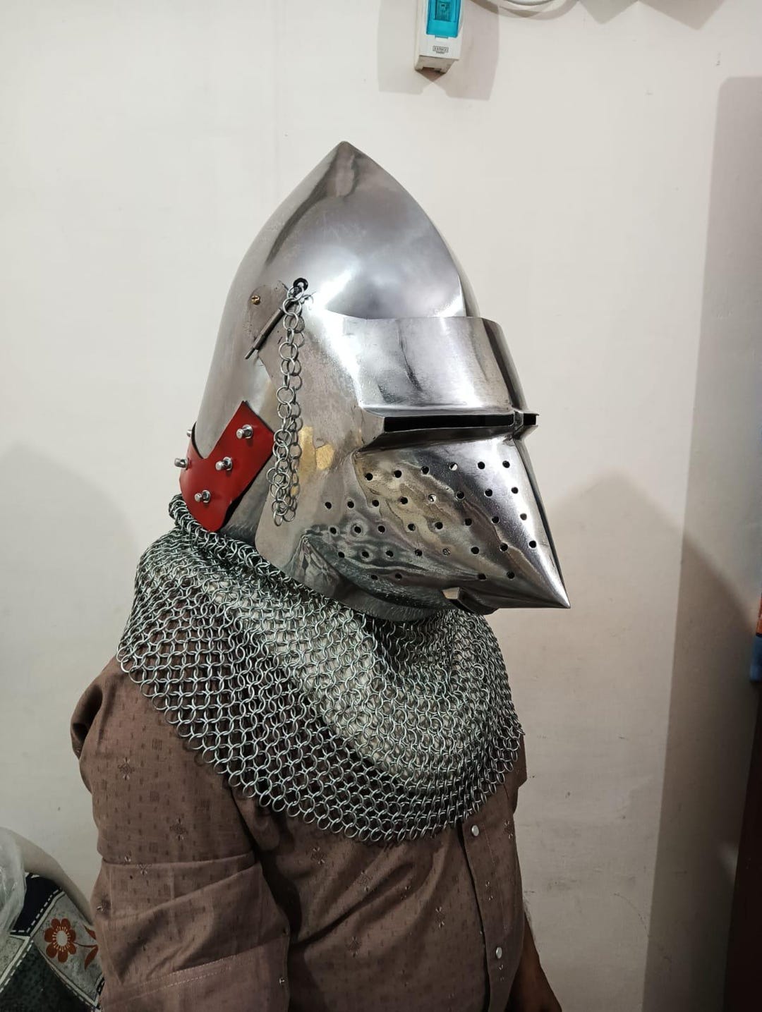Medieval Pig Face Bascinet Helmet: SCA HMB Competition Armor - Etsy