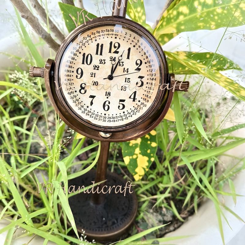 Rustic Desk Clock - Etsy