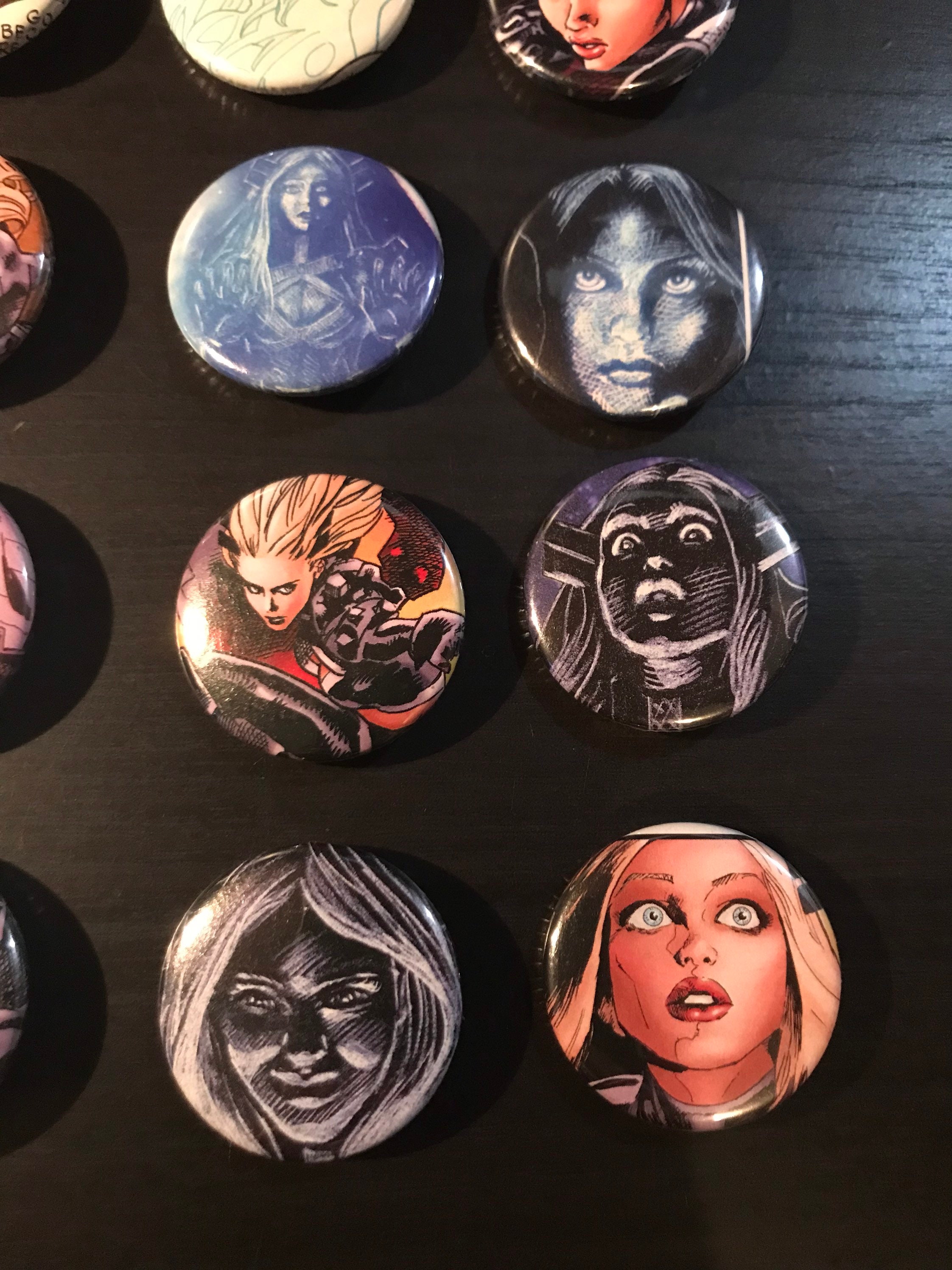3 Magik 1.5in Buttons Comic Book Buttons: Illyana Rasputin - Etsy