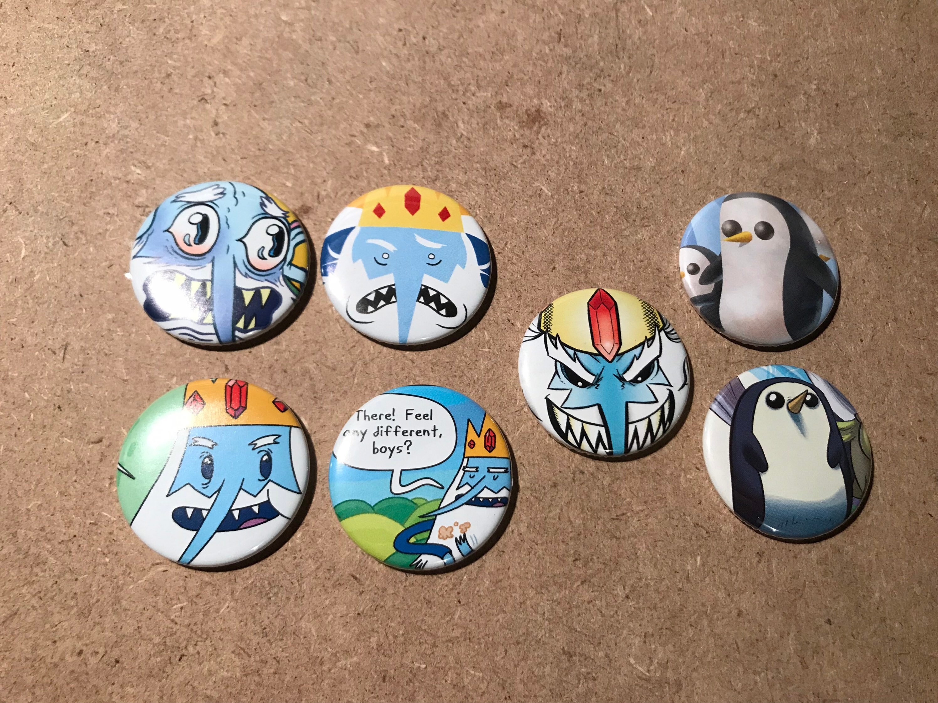 Adventure Time Magnets 1.5in Real Comic Buttons: Finn Jake - Etsy