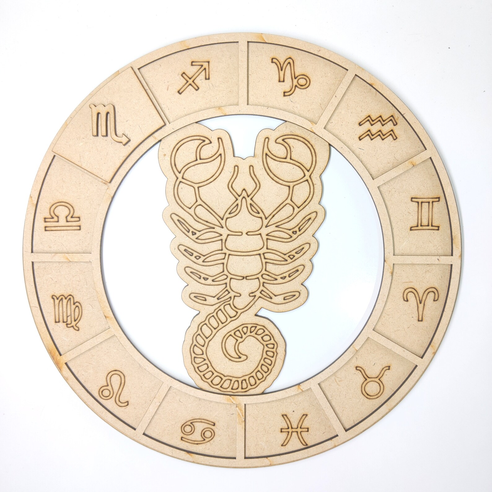 Scorpio Zodiac Sign Cut File for Glowforge and Laser Zodiac - Etsy