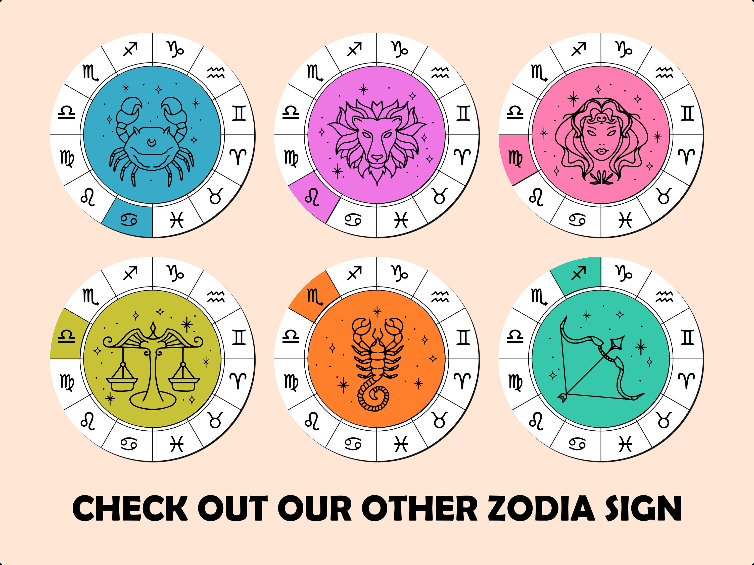 Gemini Zodiac Sign Cut File for Glowforge and Laser Zodiac - Etsy