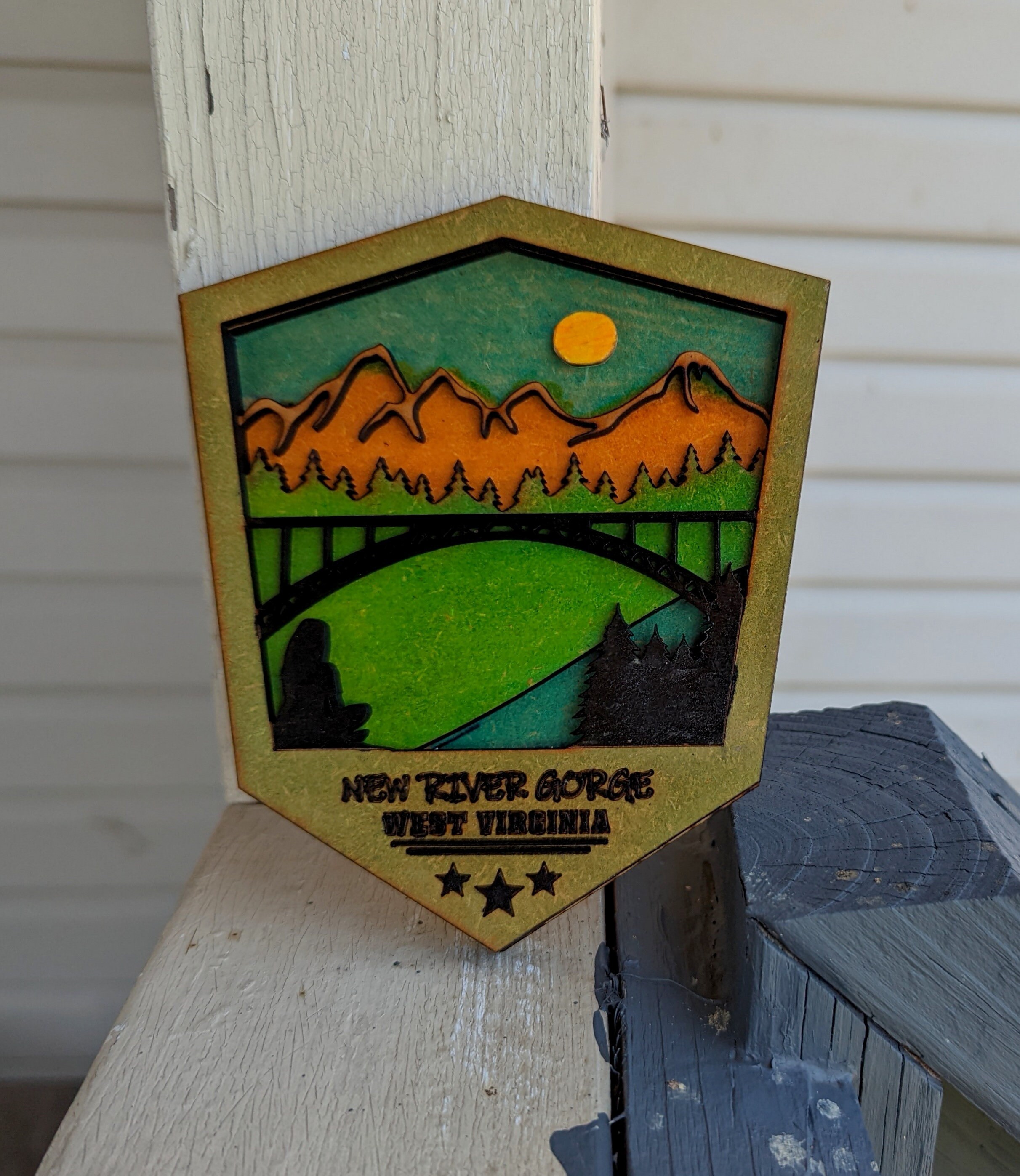 New River Gorge Signnational Park Sign Adventure Forest Trek - Etsy