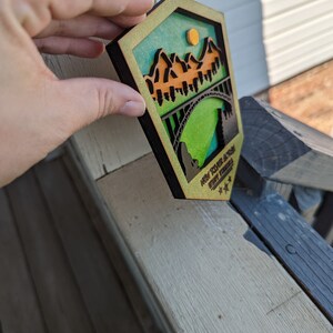 New River Gorge Sign,national Park Sign, Adventure Forest Trek Camping ...