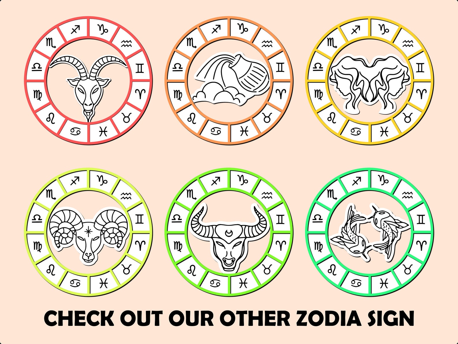 Scorpio Zodiac Sign Cut File for Glowforge and Laser Zodiac - Etsy