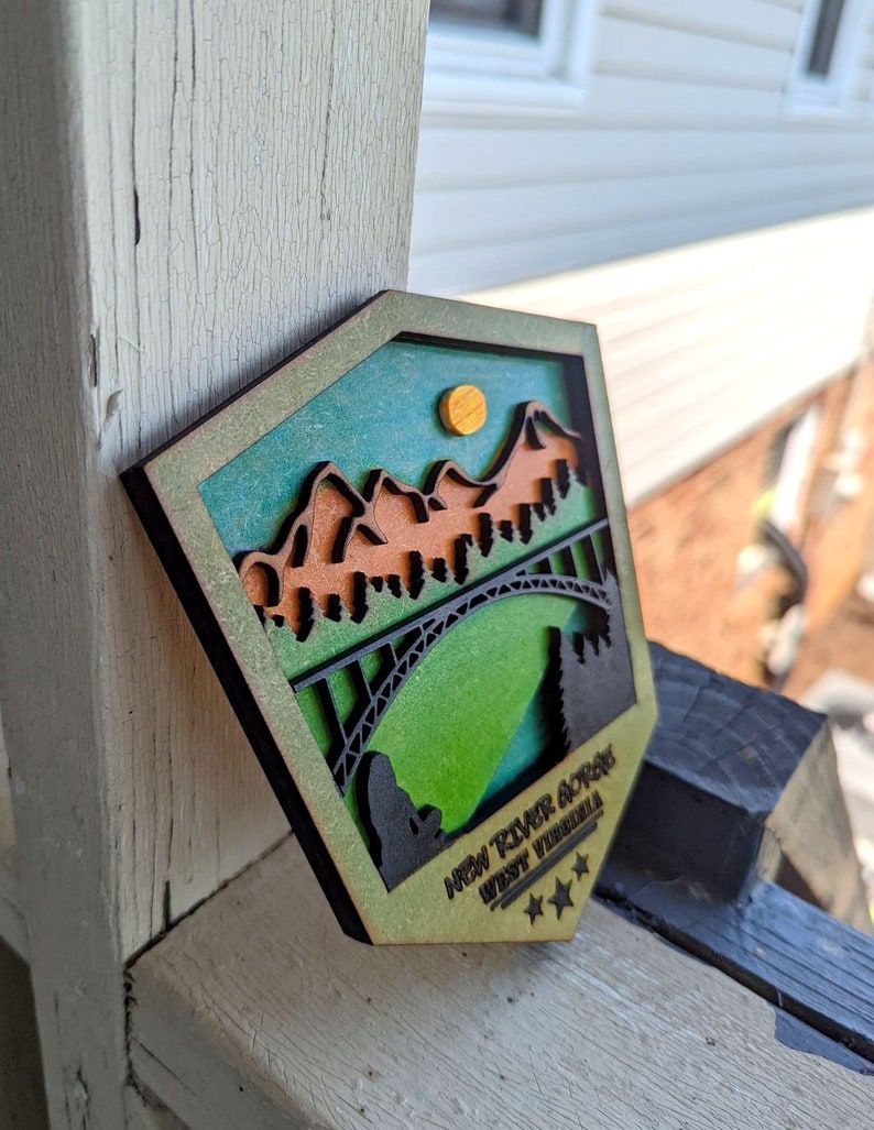 New River Gorge Signnational Park Sign Adventure Forest Trek - Etsy