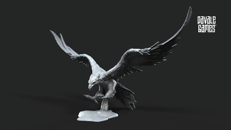 Great Eagles X 3 – 28mm Fantasy Flying Beasts for Tabletop Wargames - Etsy