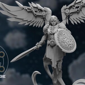 High Priestess of the Athenai 32mm Sci-fi Fantasy Miniature Tabletop ...