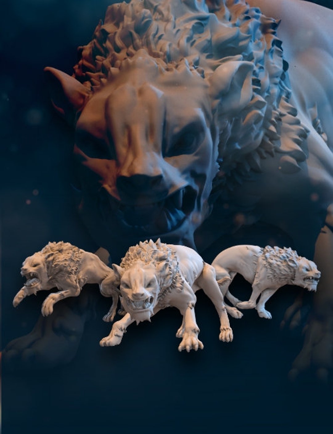 Savage Wargs 28mm Miniatures Dnd Minis Fantasy Miniatures Dungeons and ...