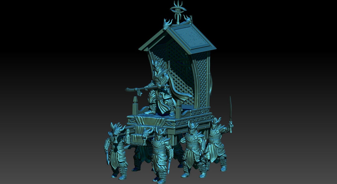 Golden Horde Golden Emperor 28mm Miniatures Dnd Minis Fantasy ...