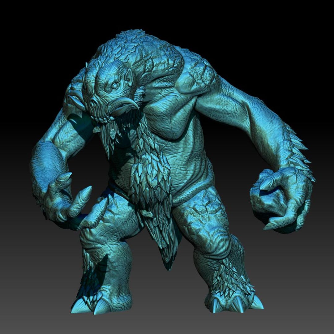 Snow Trolls 28mm Miniatures Dnd Minis Fantasy Miniatures Dungeons and ...