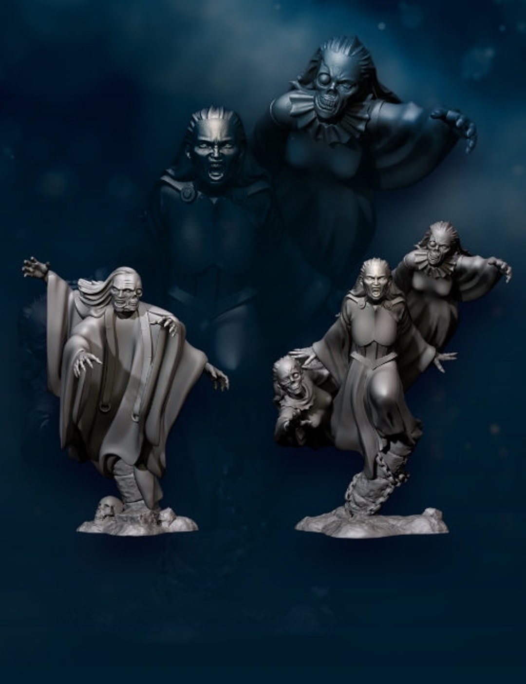 Shadow Shades 28mm Miniatures Dnd Mini Wargaming Miniatures Dungeon and ...