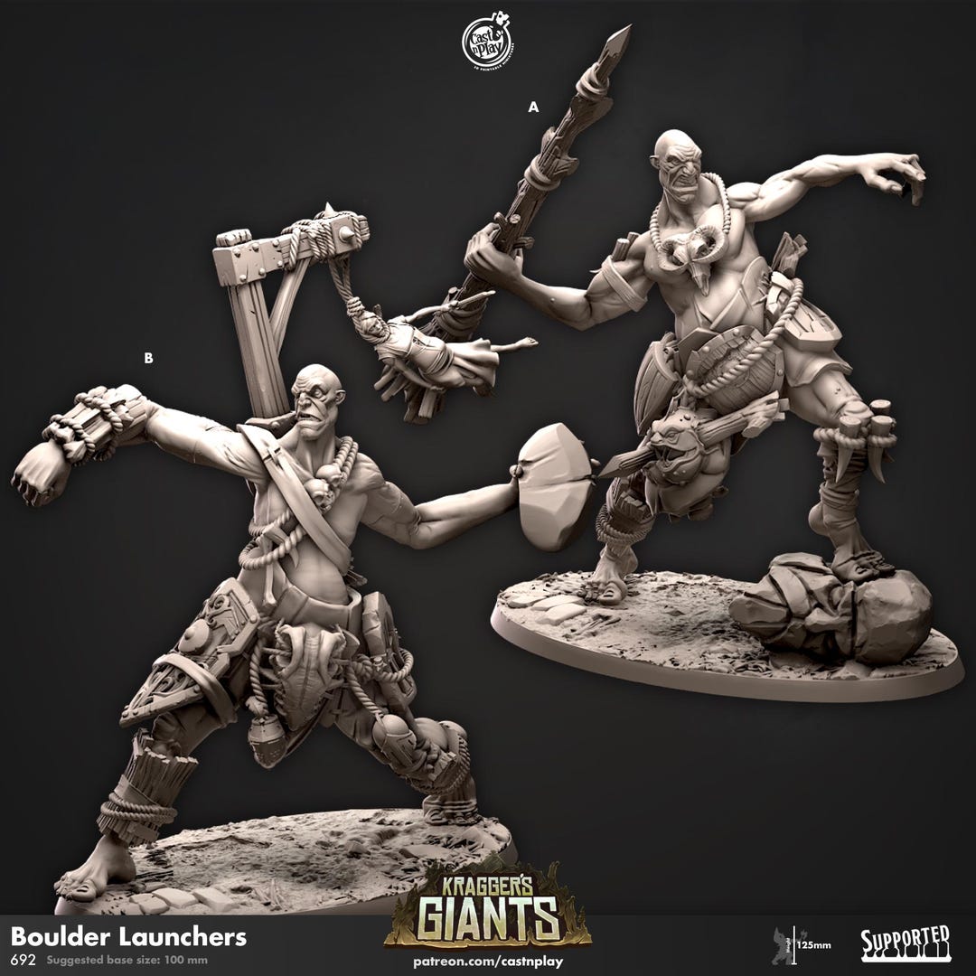 Boulder Launchers – Giant Siege Throwers for D&D and Fantasy Rpgs - Etsy