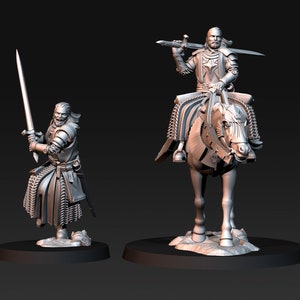 High Human Prince 28mm Miniatures Dnd Mini Wargaming Miniatures Dungeon ...