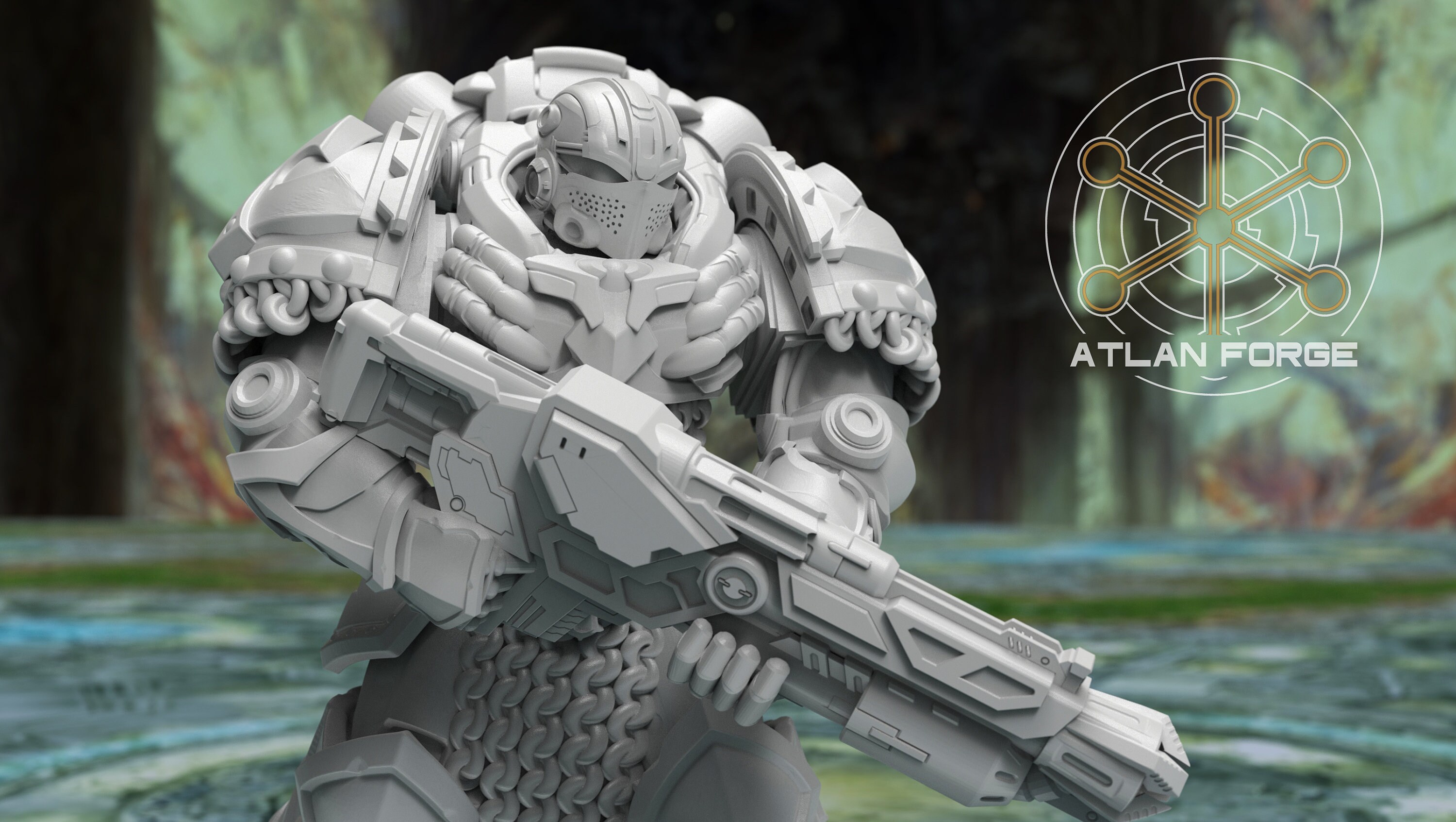 Templar Aegis Rangers 32mm Sci Fi Grimdark Fantasy Miniature - Etsy