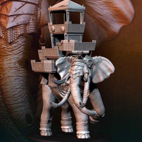 War Elephant - Etsy