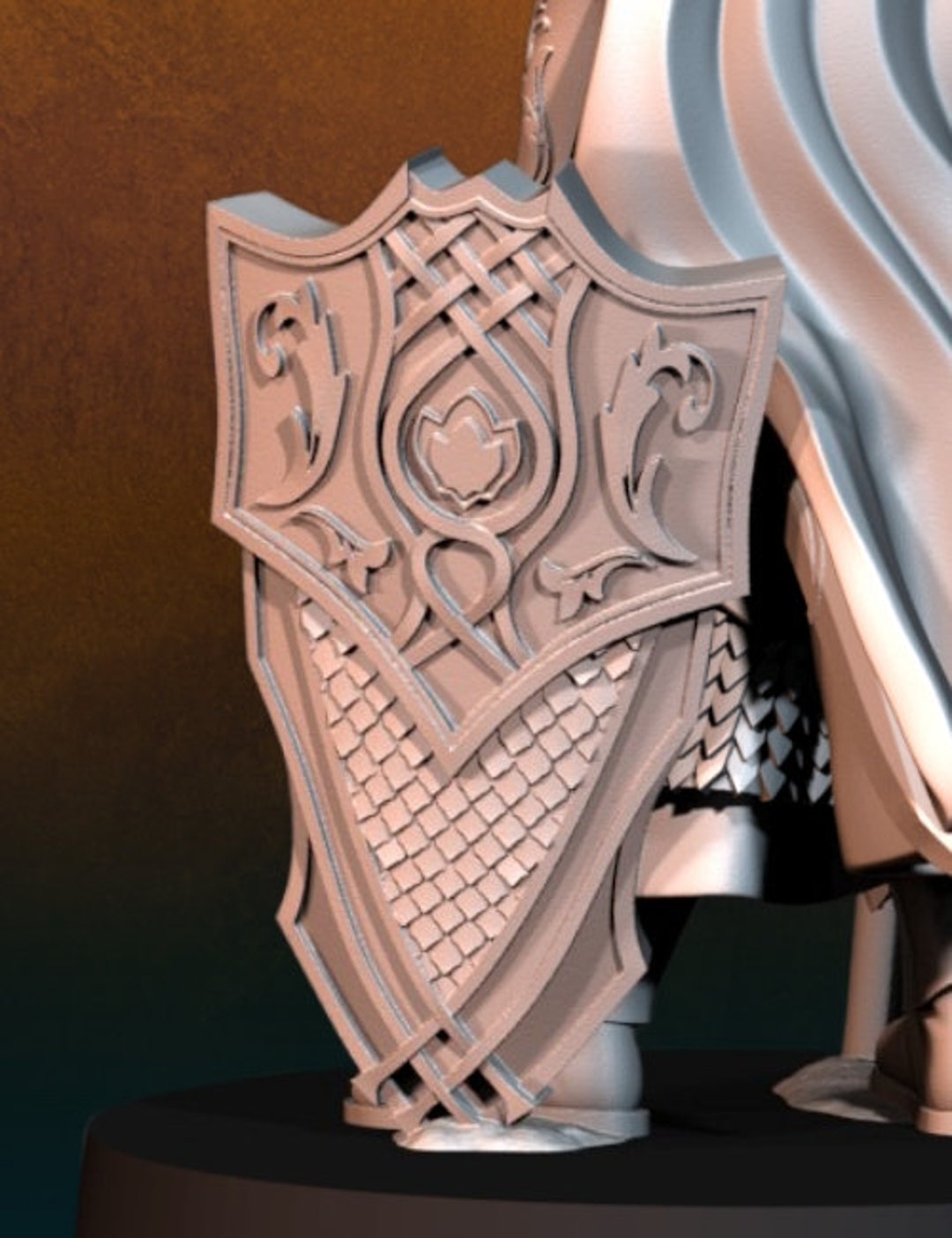 Wood Elf Conversion Kit Shields 28mm Miniatures Dnd Minis Fantasy ...