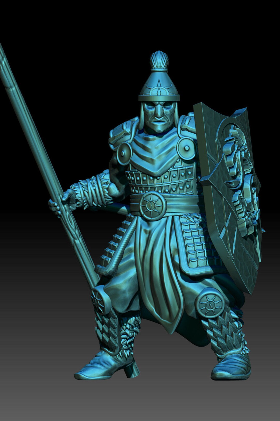 Golden Horde Pikemen 28mm Miniatures Dnd Minis Fantasy Miniatures ...