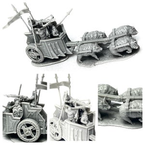 Silver Goat Dwarves and Giant Eagles Tabletop Wargaming Miniatures 28mm ...