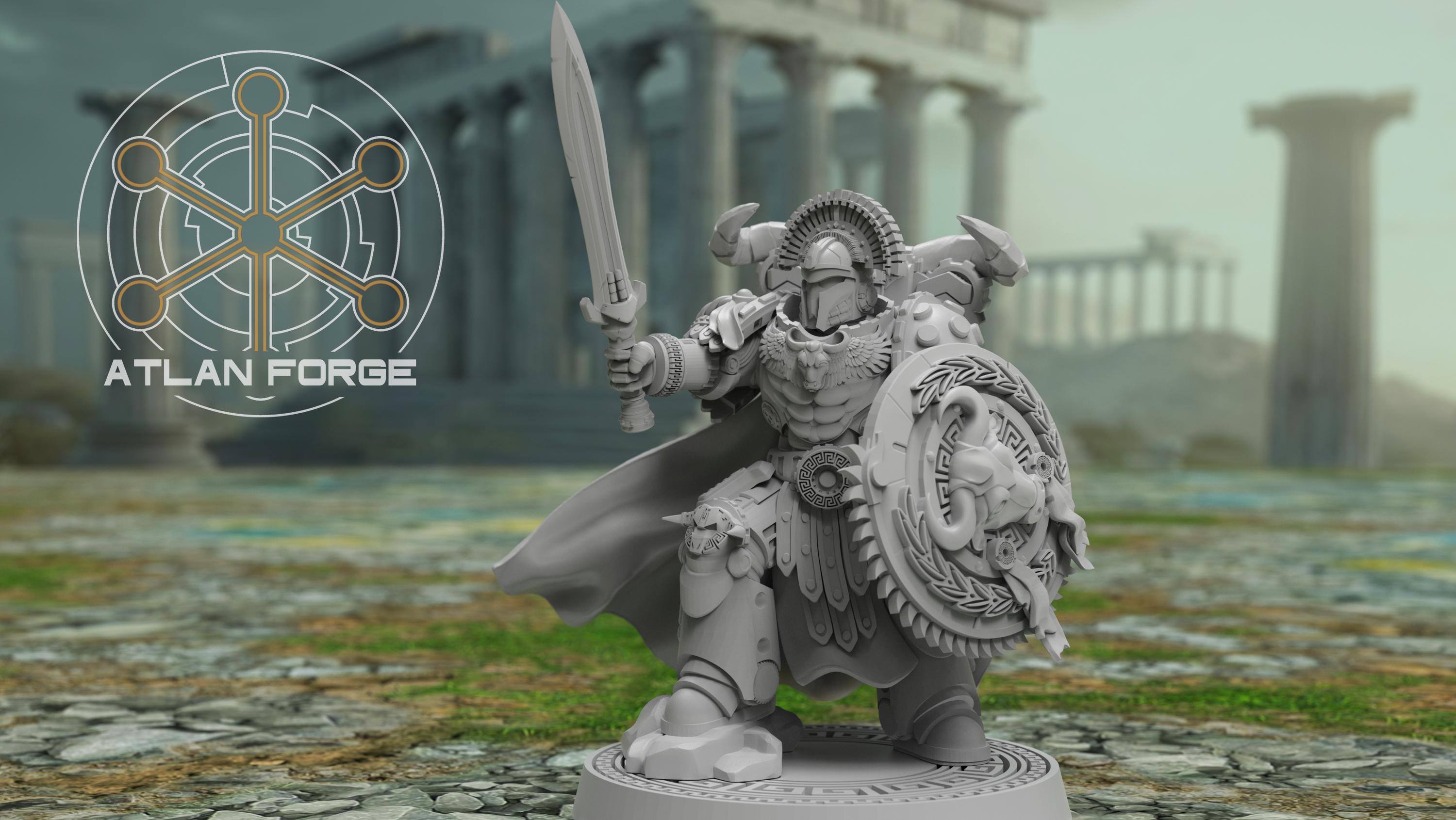 Hierax – Minoan Commander 32mm Resin Miniature for Fantasy Wargaming ...