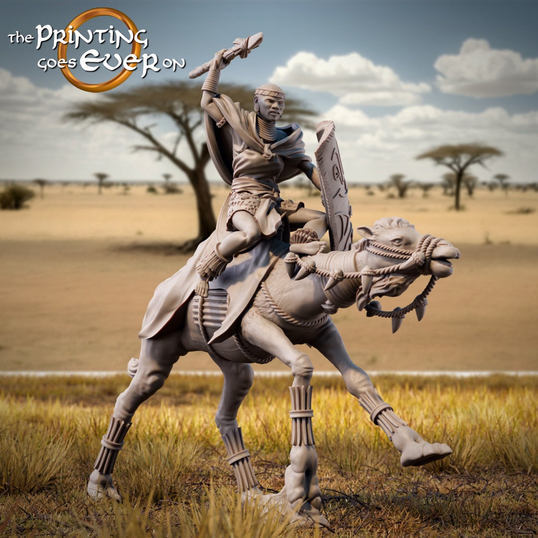 Camel Rider 28mm Miniatures Dnd Minis Fantasy Miniatures Dungeons and ...