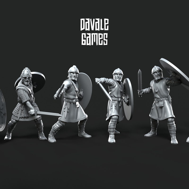 Dnd Soldier Minis Roman - Etsy UK