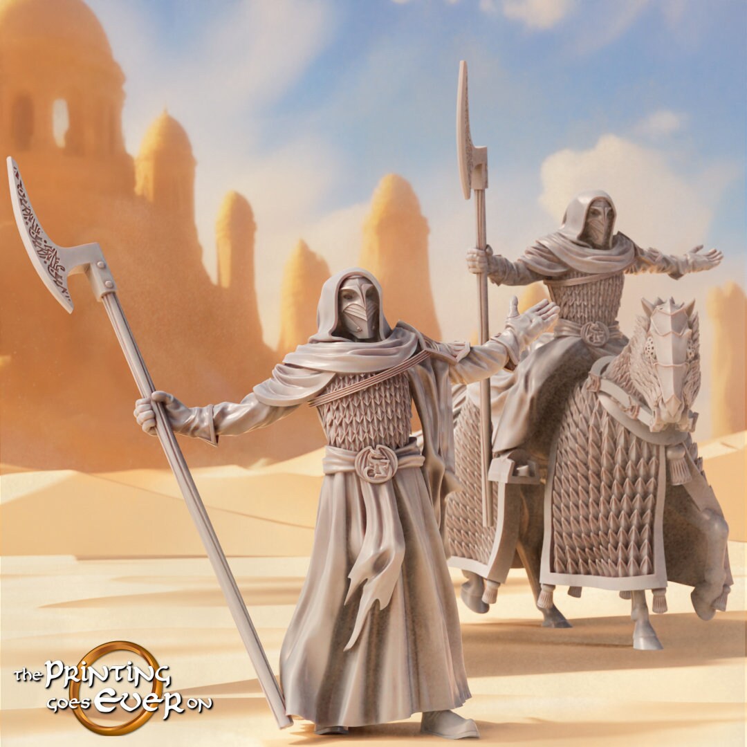 Easterner Serpent High Priest Miniature, DND Resin Kit (28mm) - Etsy