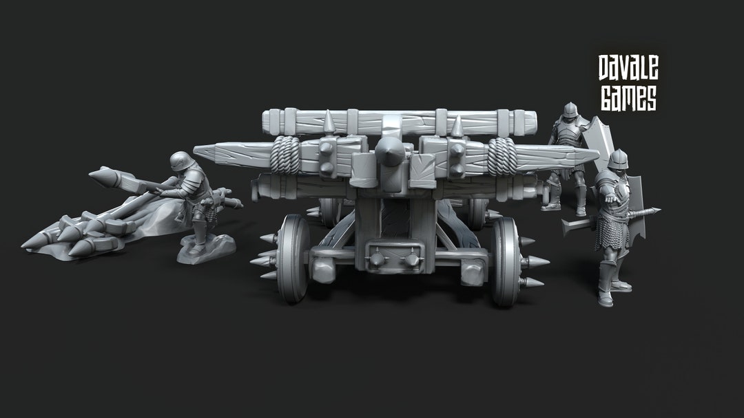 Blood Handed Ballista 28mm Miniatures Dnd Gift Fantasy Miniatures ...