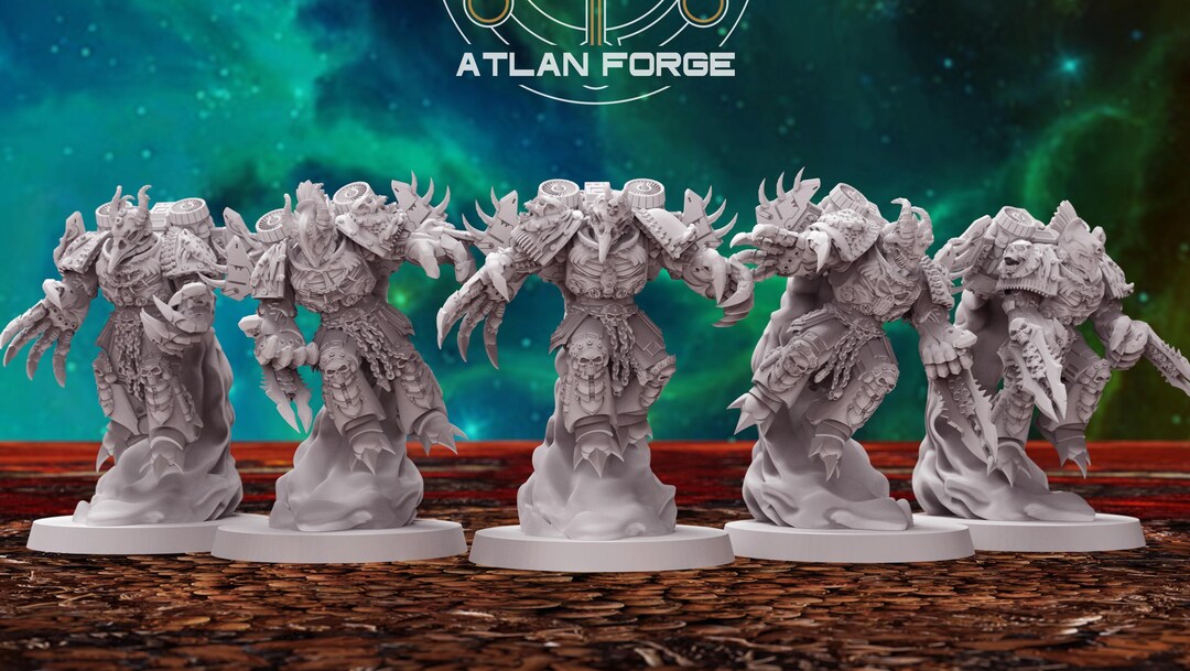 Hades Black Vultures – 32mm Daemon Miniatures for Grimdark Sci-fi ...