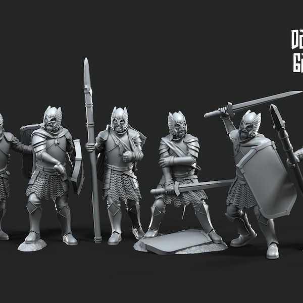 Wounded Fantasy Miniatures - Etsy