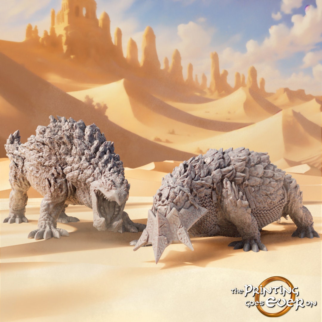 Sand Drakes 28mm Miniatures Dnd Minis Fantasy Miniatures Dungeons and ...