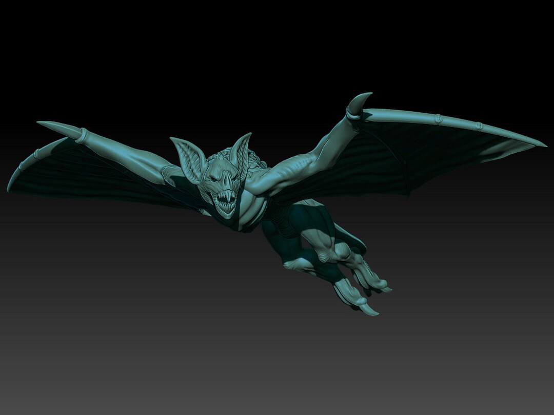 Terror Realm Gaint Bats 28mm Miniature Dungeon and Dragons Fantasy ...