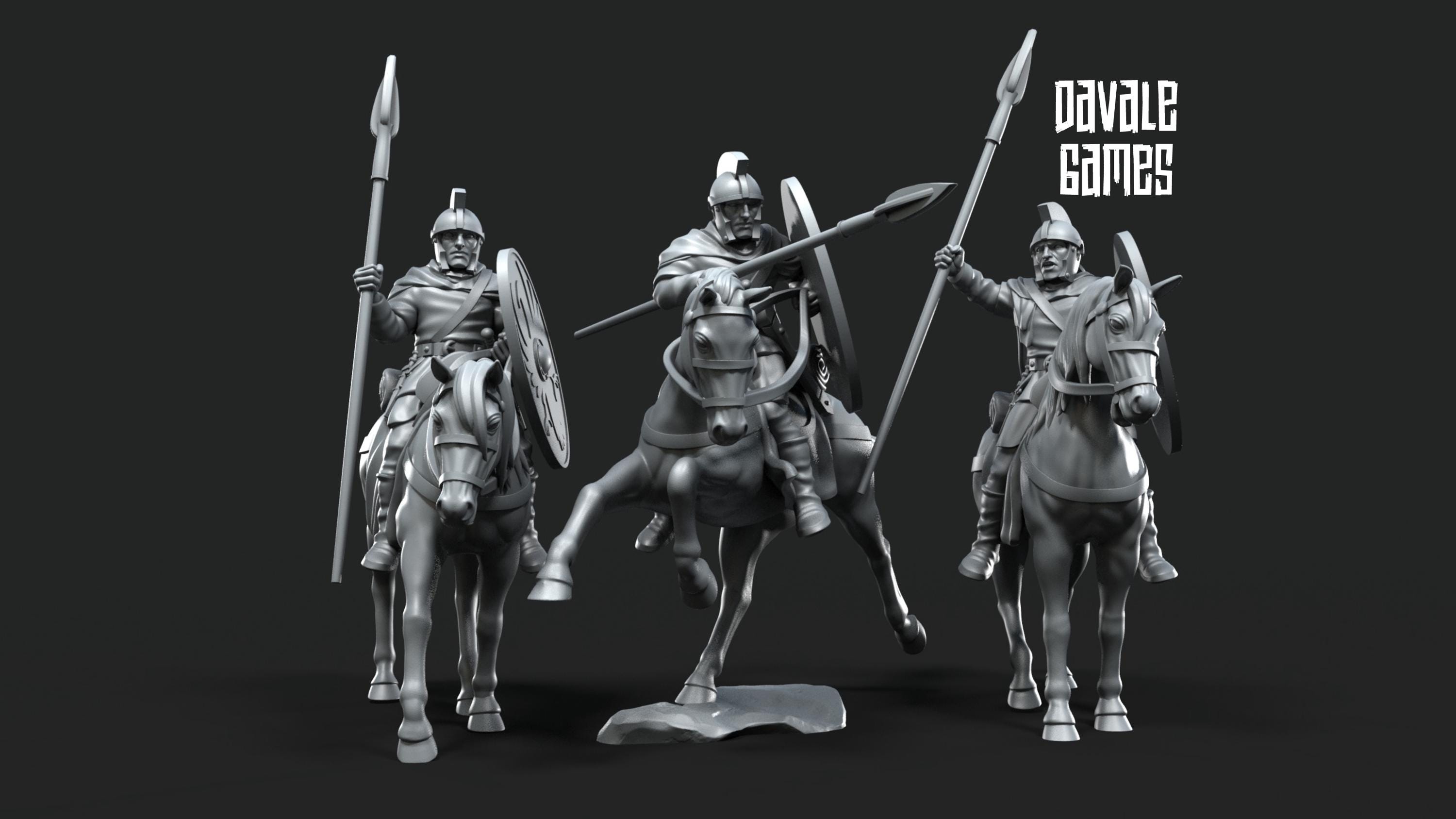 Roman Knights 28mm Miniatures Dnd Minis Fantasy Miniatures Dungeons and ...