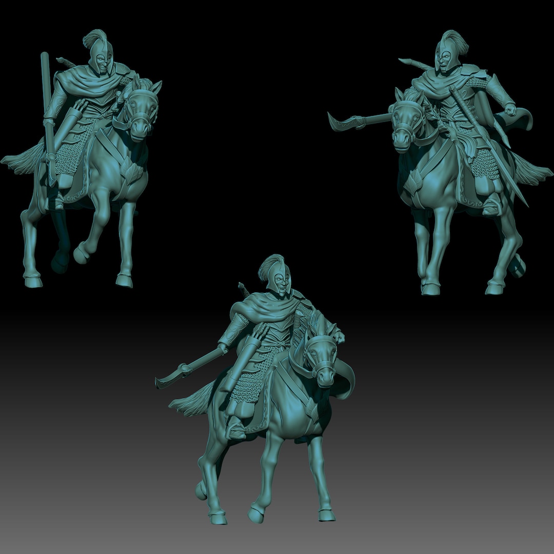 Oathbreaker Elven Knights 28mm Miniatures Dnd Minis Fantasy Miniatures ...