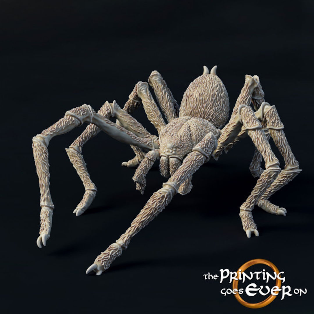 Large Spiders 28mm Miniatures Dnd Minis Fantasy Miniatures Dungeons and ...