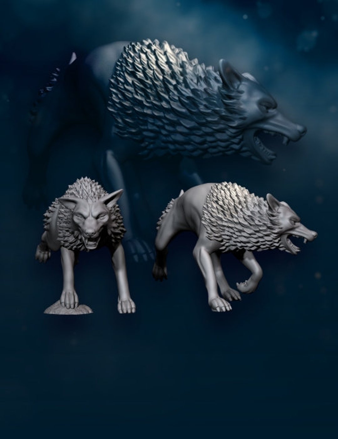 Wargs 28mm Miniatures Dnd Minis Fantasy Miniatures Dungeons and Dragons ...