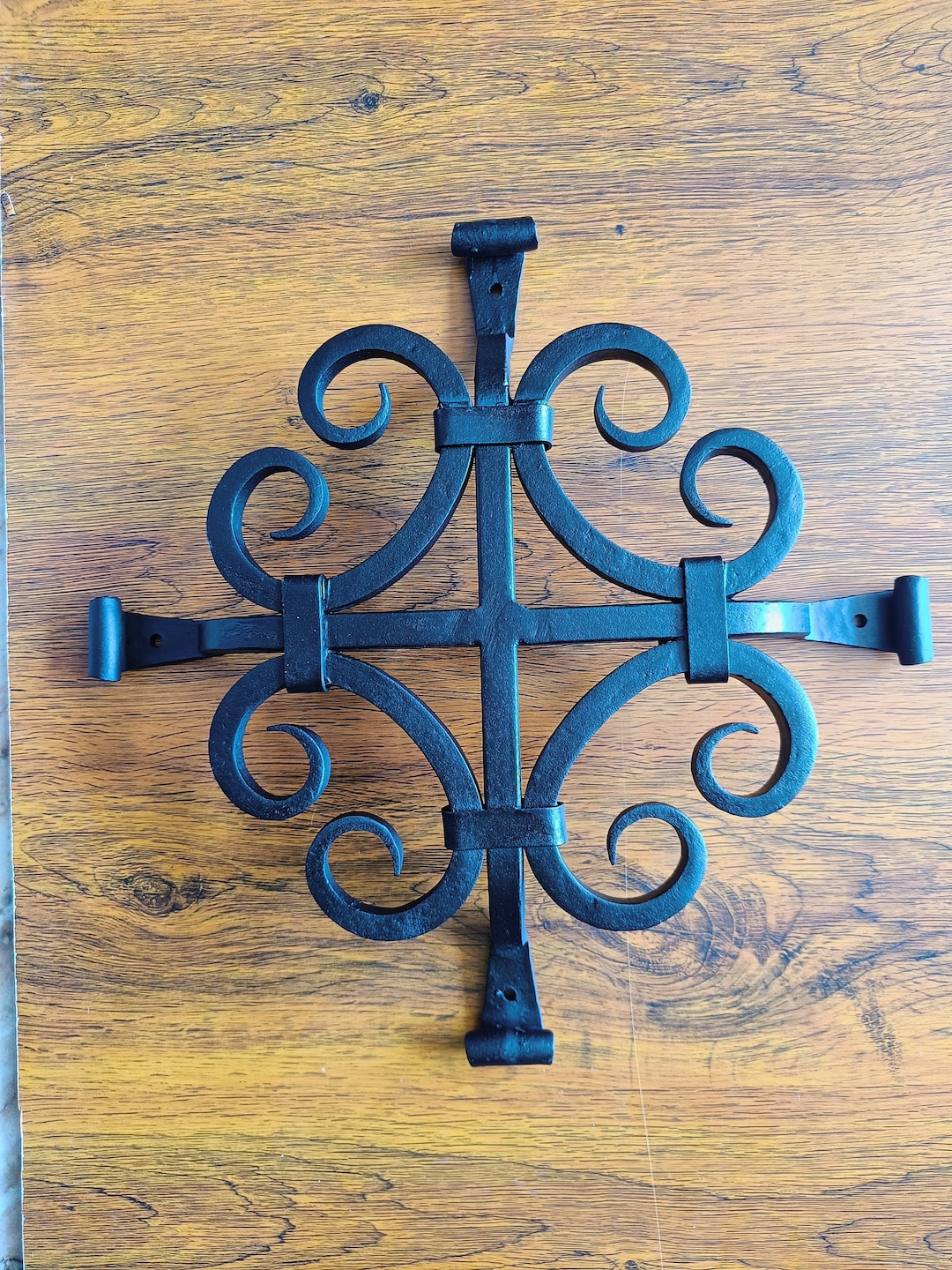 Vintage Hand-forged Iron Gate Speakeasy Grille: Vintage Charm, Expert ...